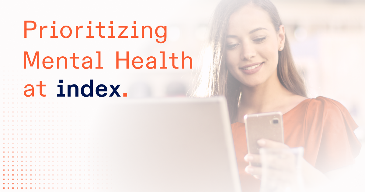 Prioritizing Mental Health at Index.dev: Commitment on World Mental Health Day